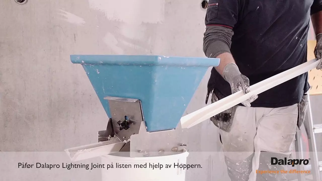 Double Barrel Hopper - Hjørnelistverktøy